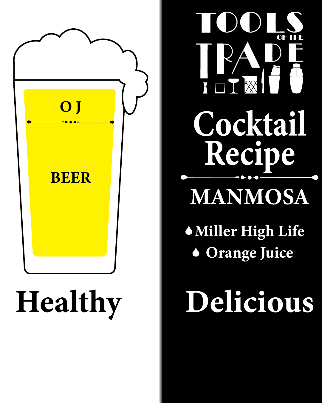 Tools of the Trade Cocktail Recipe: The MANMOSA – My Shift Drink